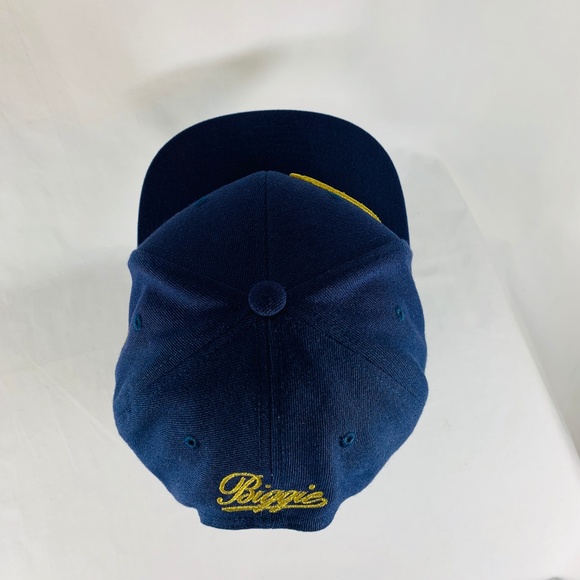 H&Co | Accessories | New Blue Gold Biggie Snapback Hat | Poshmark